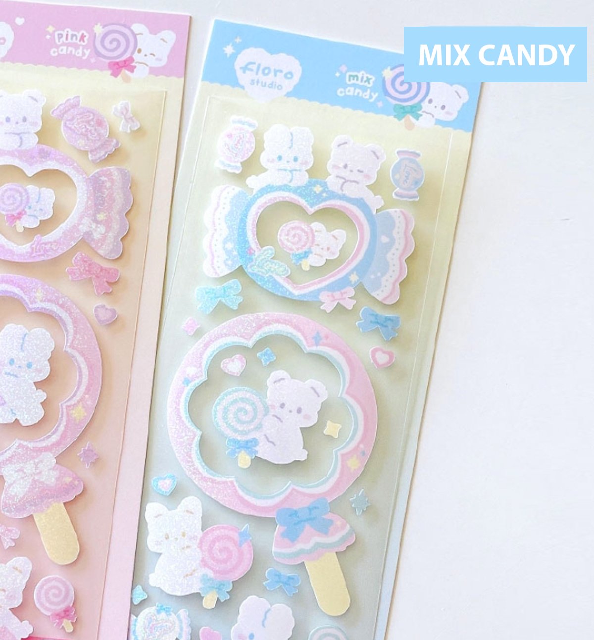 Candy Frame Seal Sticker