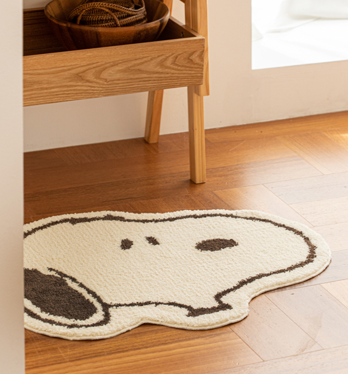 Snoopy Face Rug