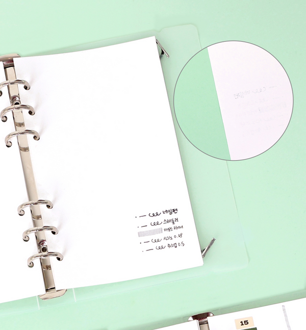 A6 Jumbo Blank Refill Paper