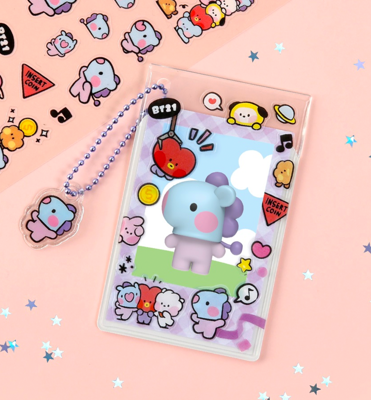 BT21 Minini Clear Card Pocket