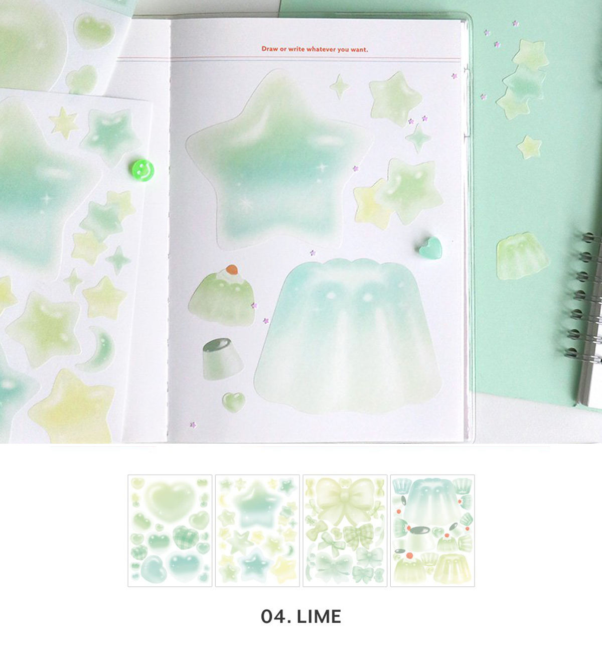 Sugar Sticker Pack [4 Sheets]