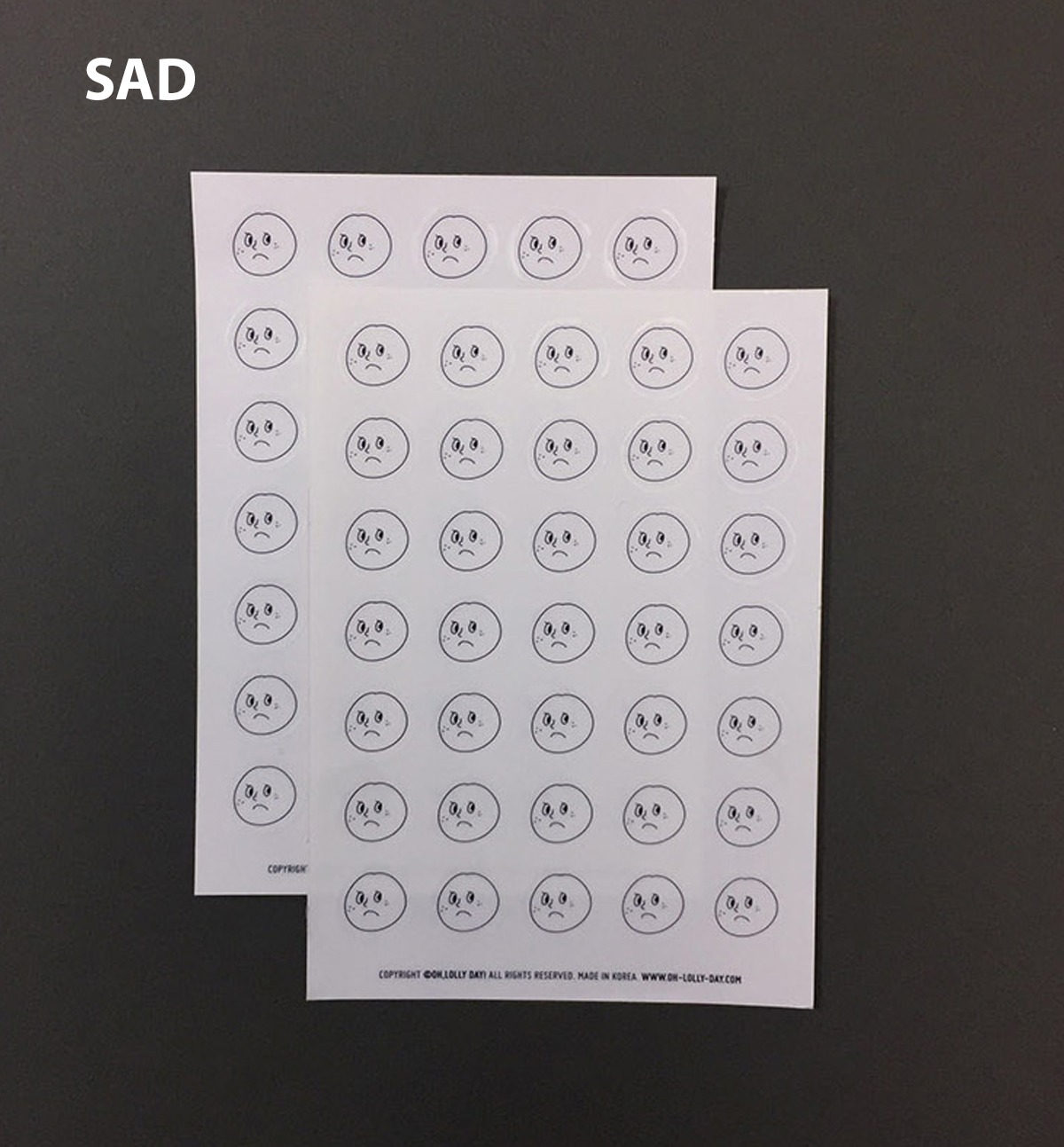 O,LD! Mascot Emotion Sticker [2 Sheets]