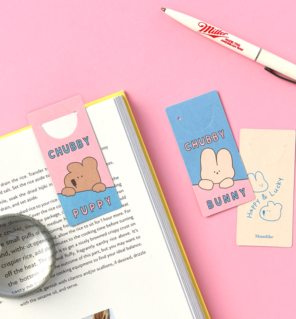 Happy & Lucky Littles Bandal Bookmark Series. 1 [60 Bookmarks]