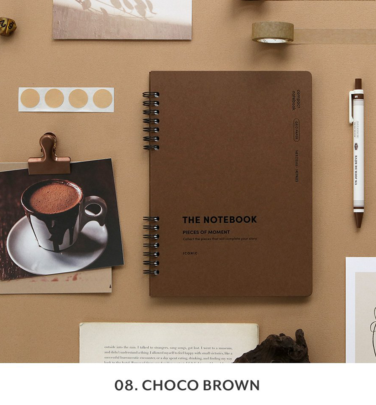 A5 Compact Grid Notebook [4 Colors]