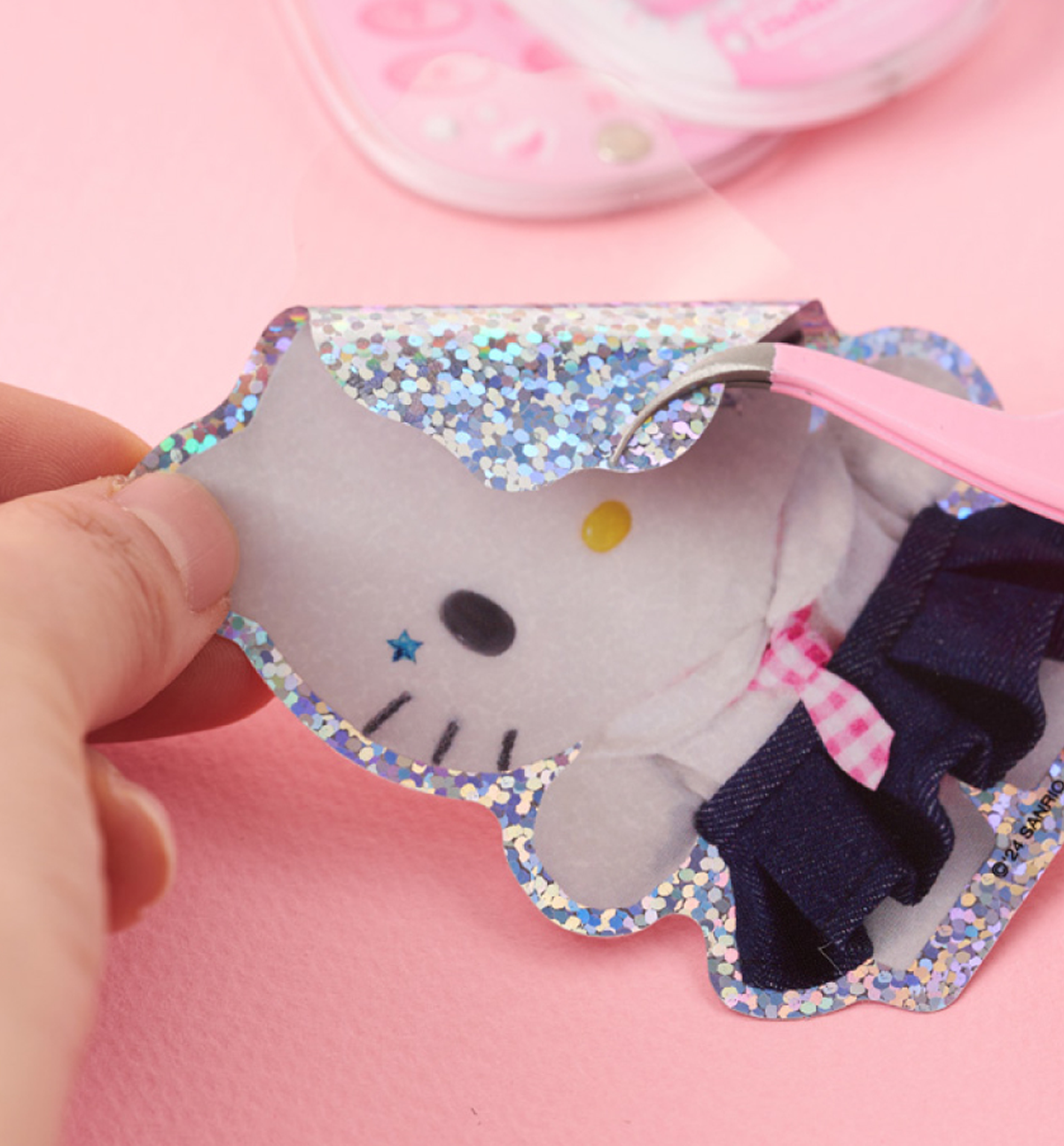 High Teen Hello Kitty Hologram Big Sticker Set