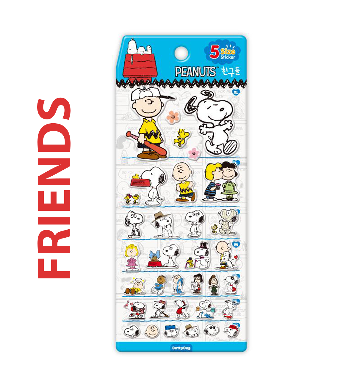 Peanuts Snoopy Marshmallow Sticker