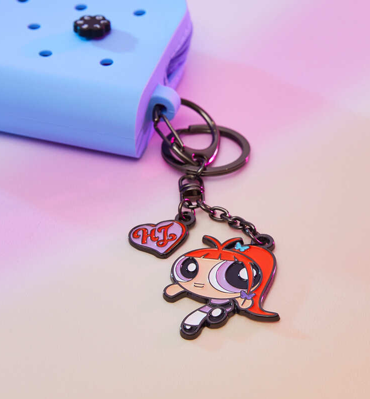 The PowerPuff Girl x NewJeans Metal Keyring [Limited Edition]