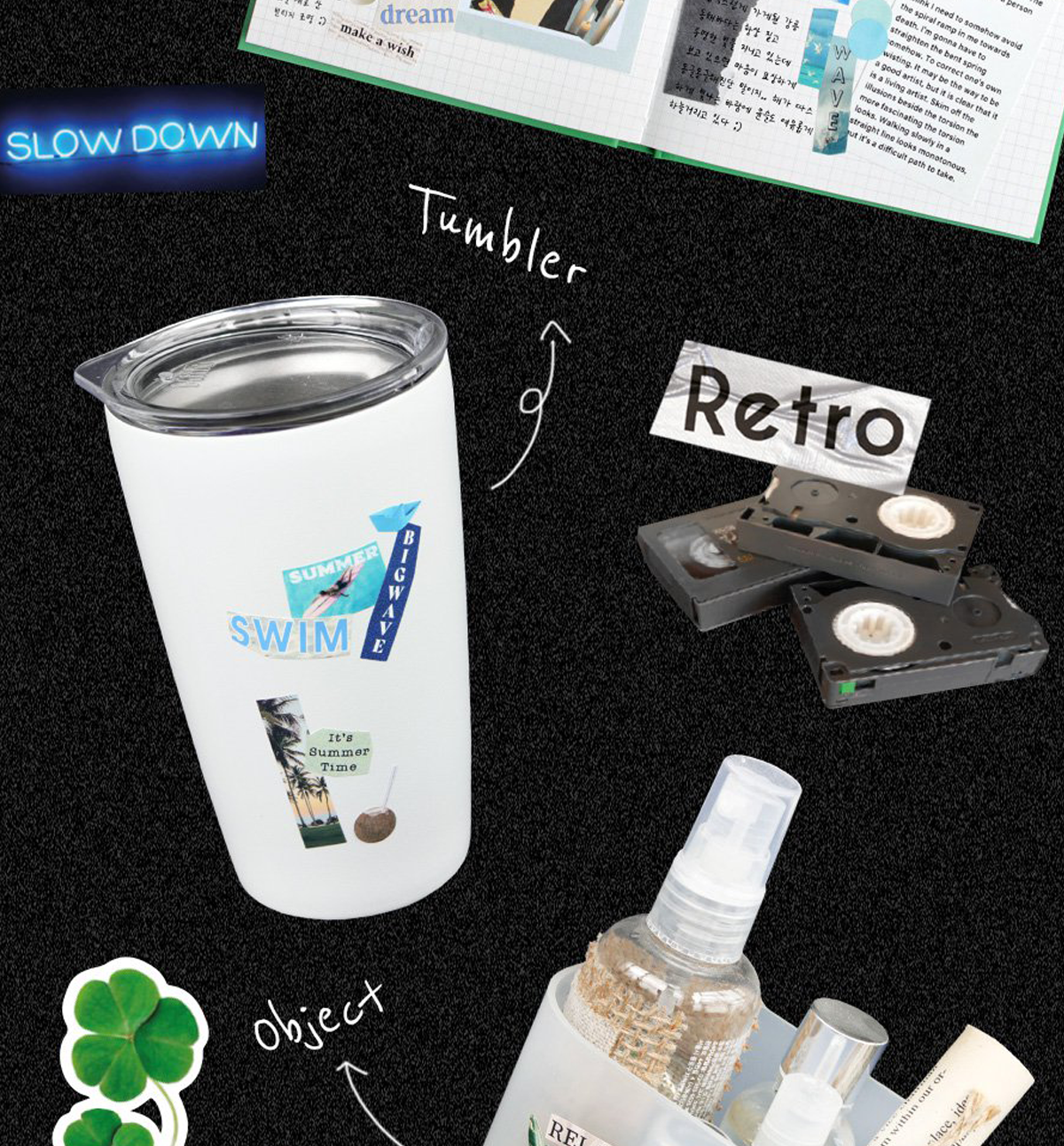 Magazine Collage Sticker Pack