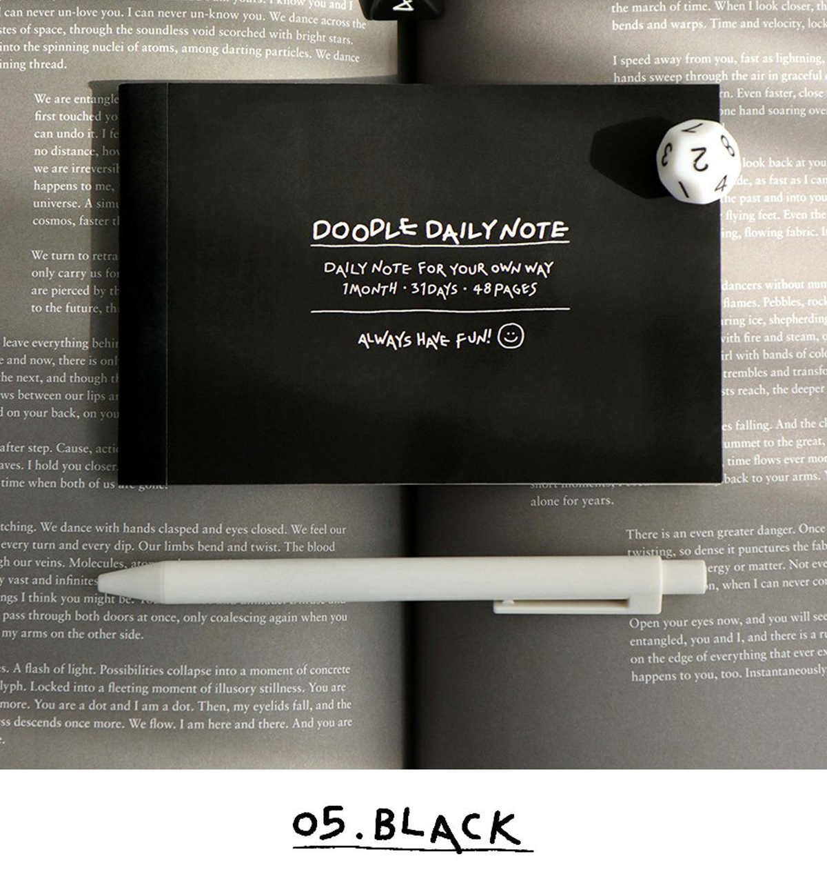 Doodle Daily Note Planner [1 Month]