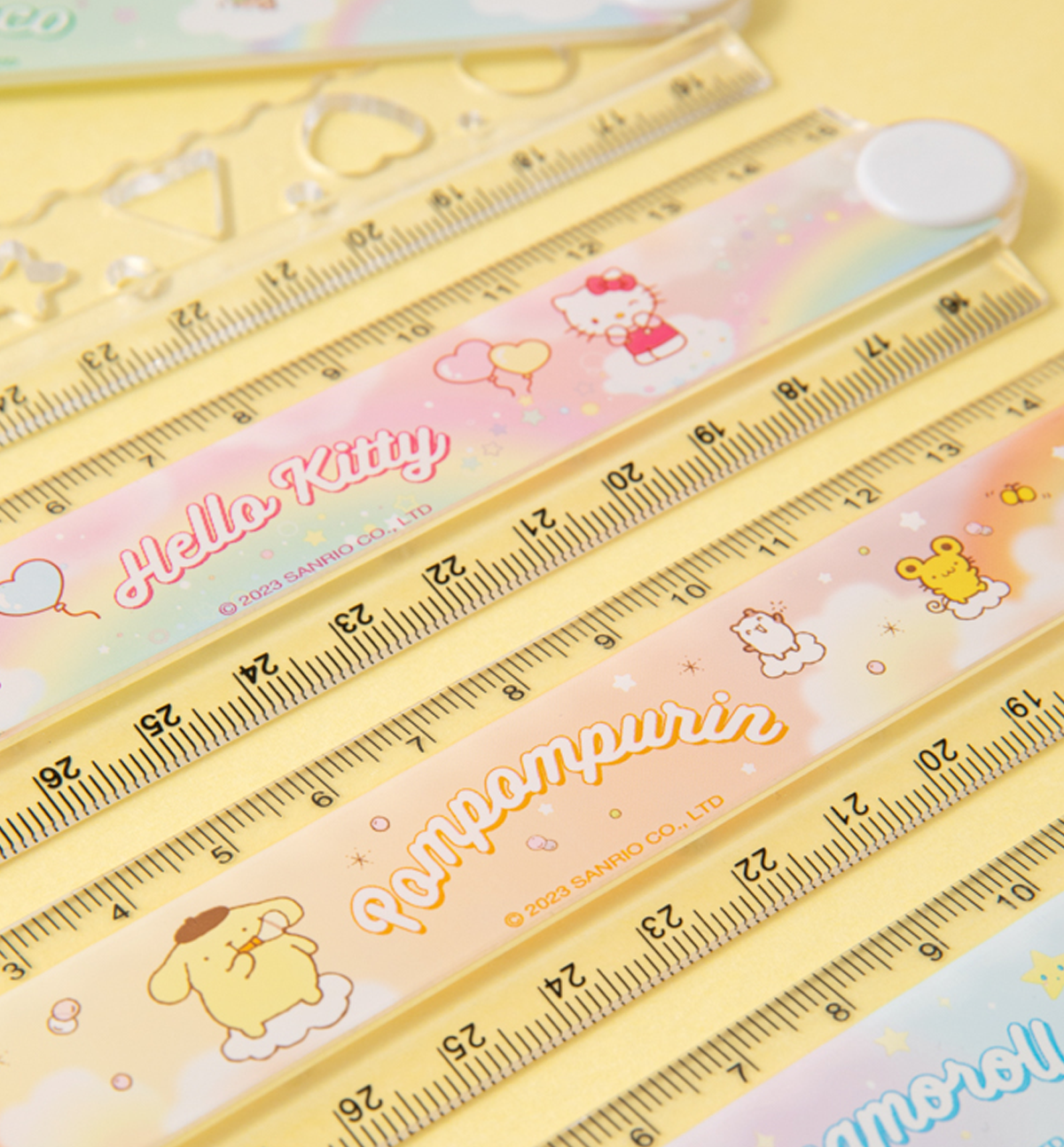 Sanrio Rainbow Folding Ruler [6 Designs]