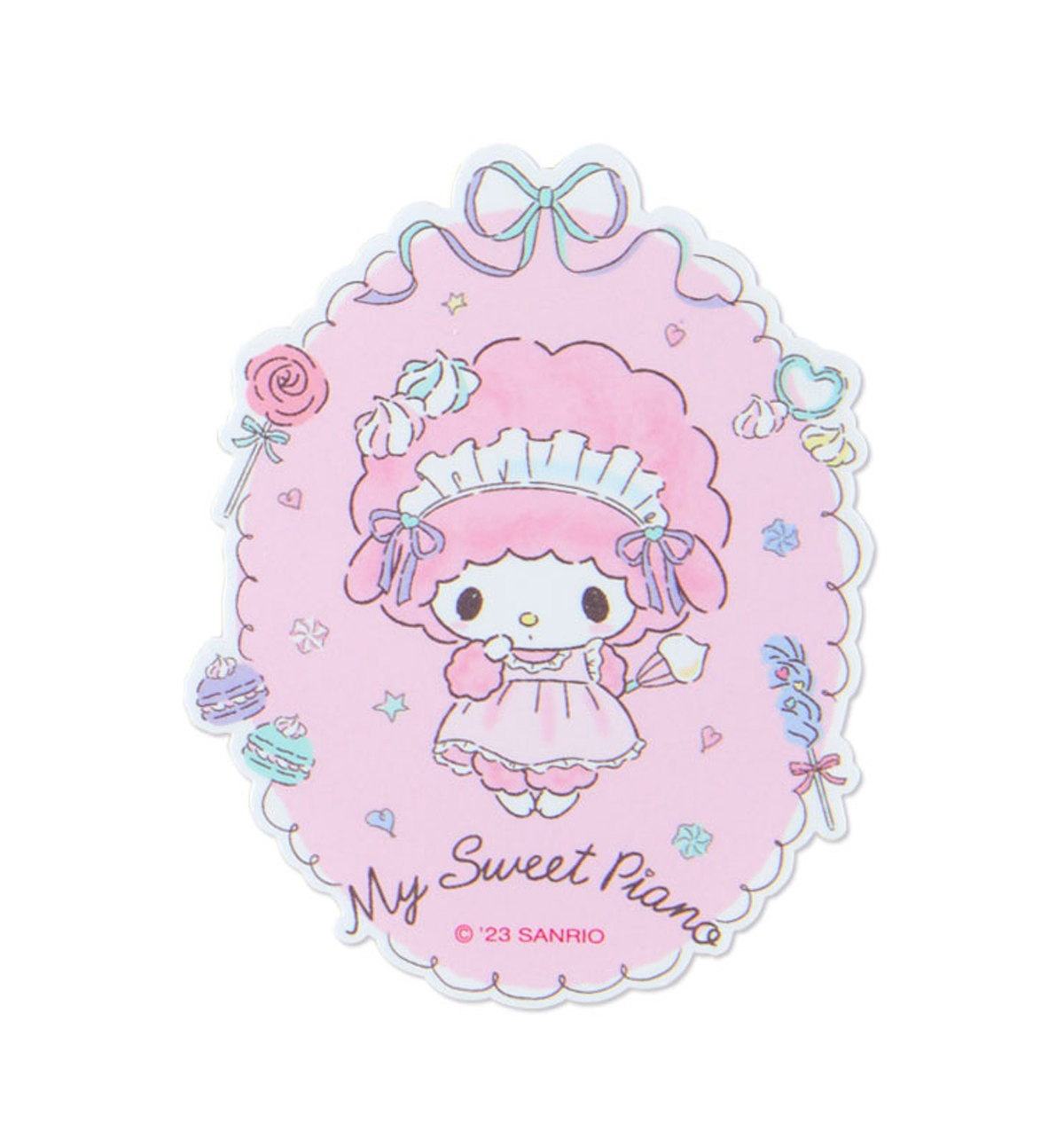 Sanrio My Sweet Piano Meringue Cookie Party Sticker Pack