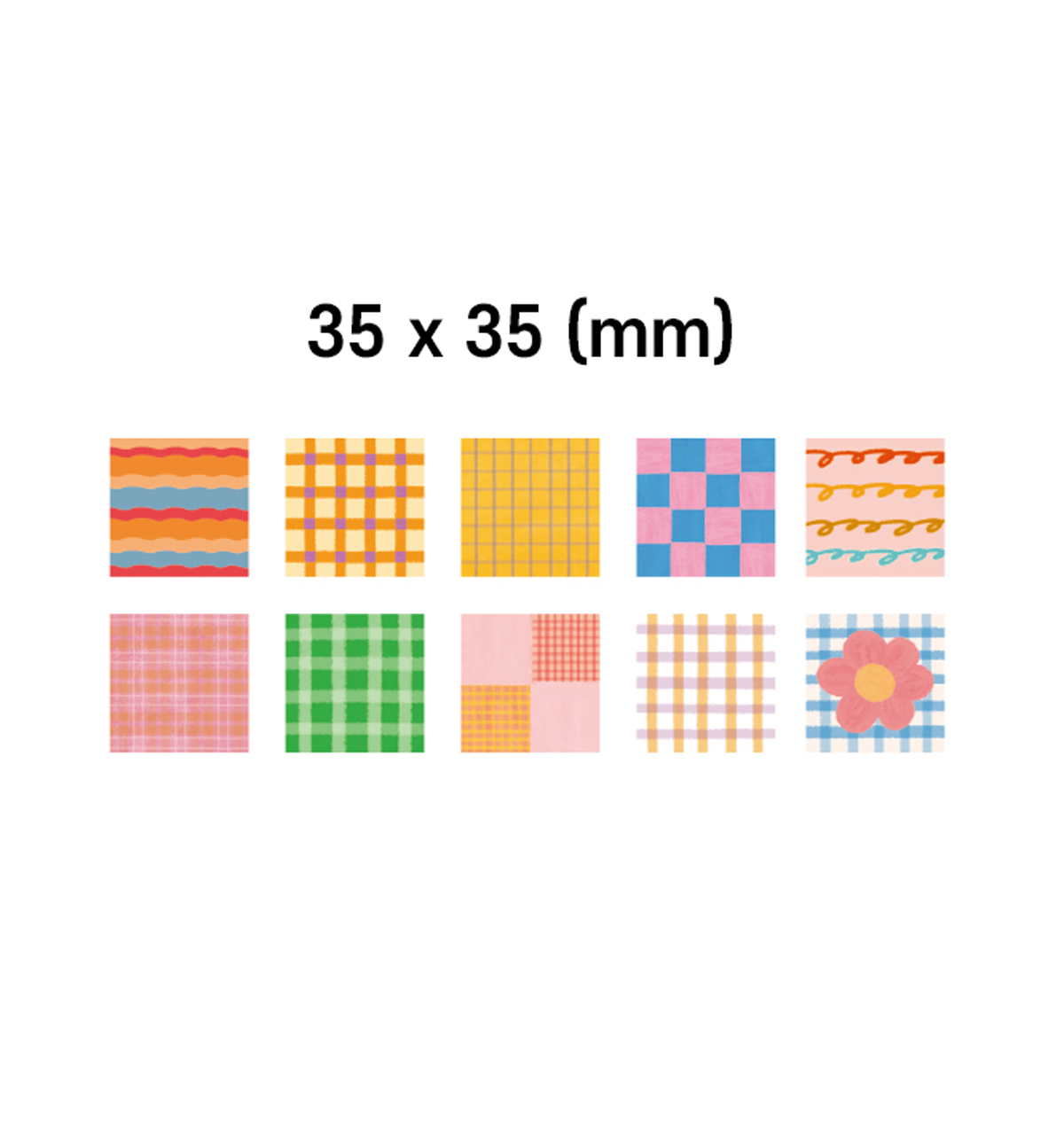 Unmatched Friends Pattern Sticker Pack Ver. 2 [102 Stickers]