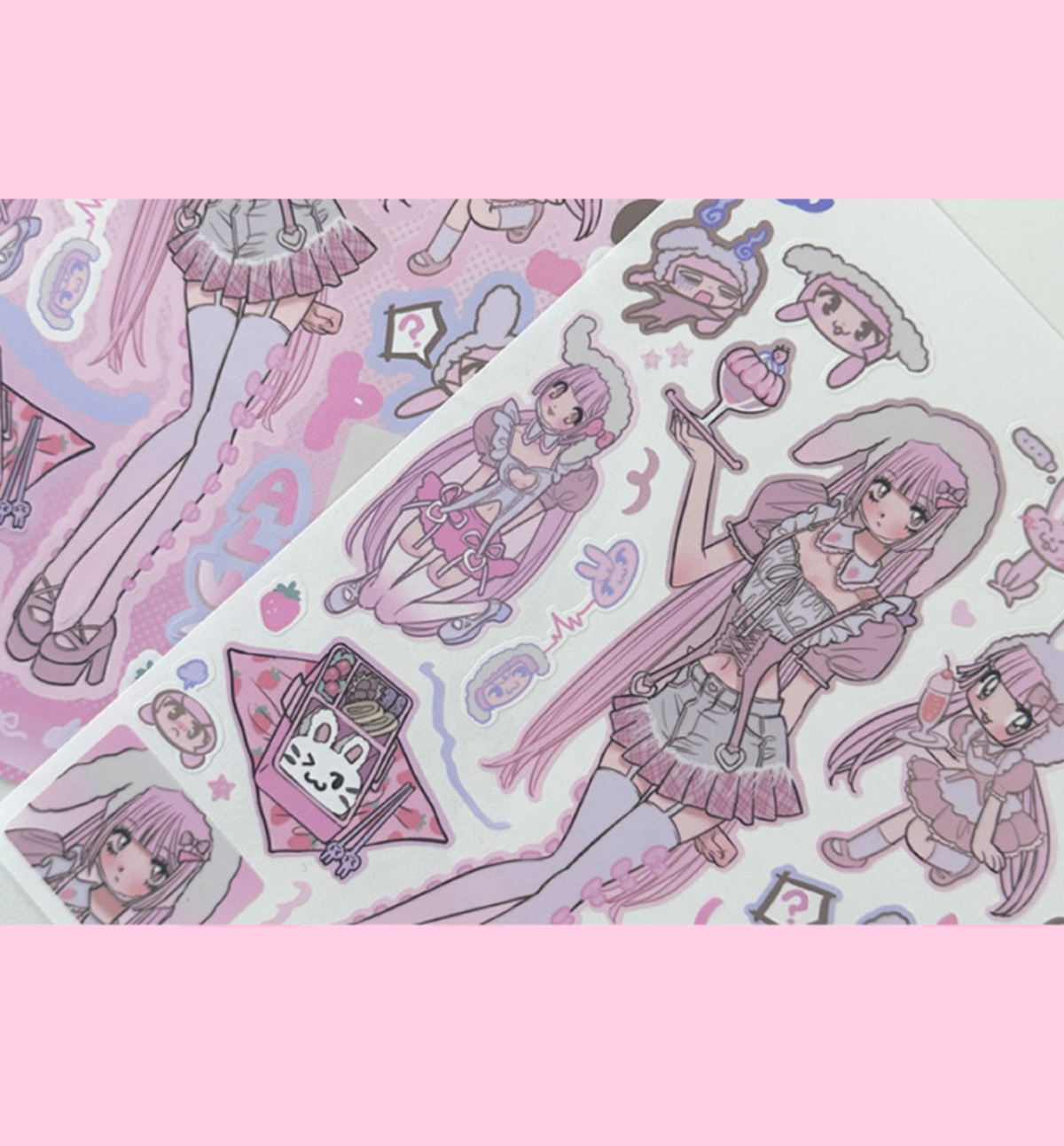 Domi World Velvet Sticker [6 Designs]
