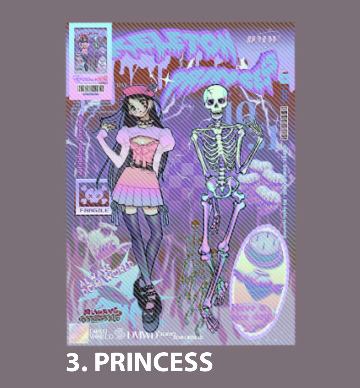 A3 Domi World Posters [3 Designs]