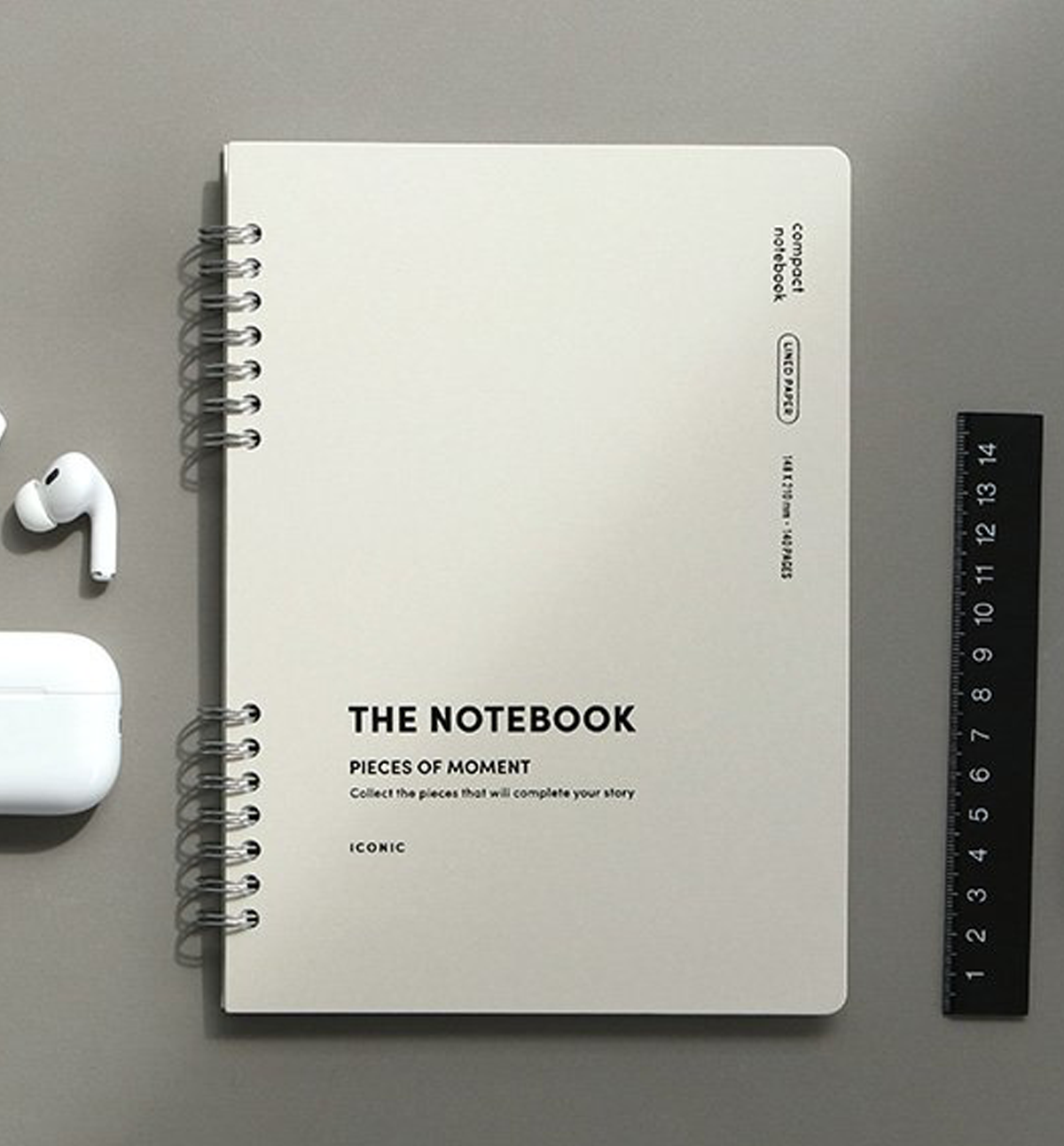 A5 Compact Line Notebook [4 Colors]