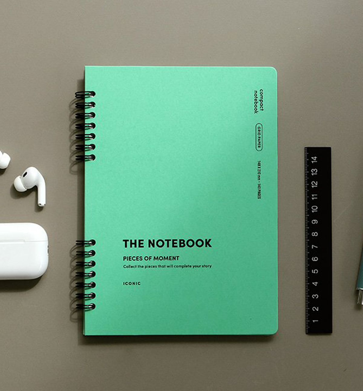 A5 Compact Grid Notebook [4 Colors]