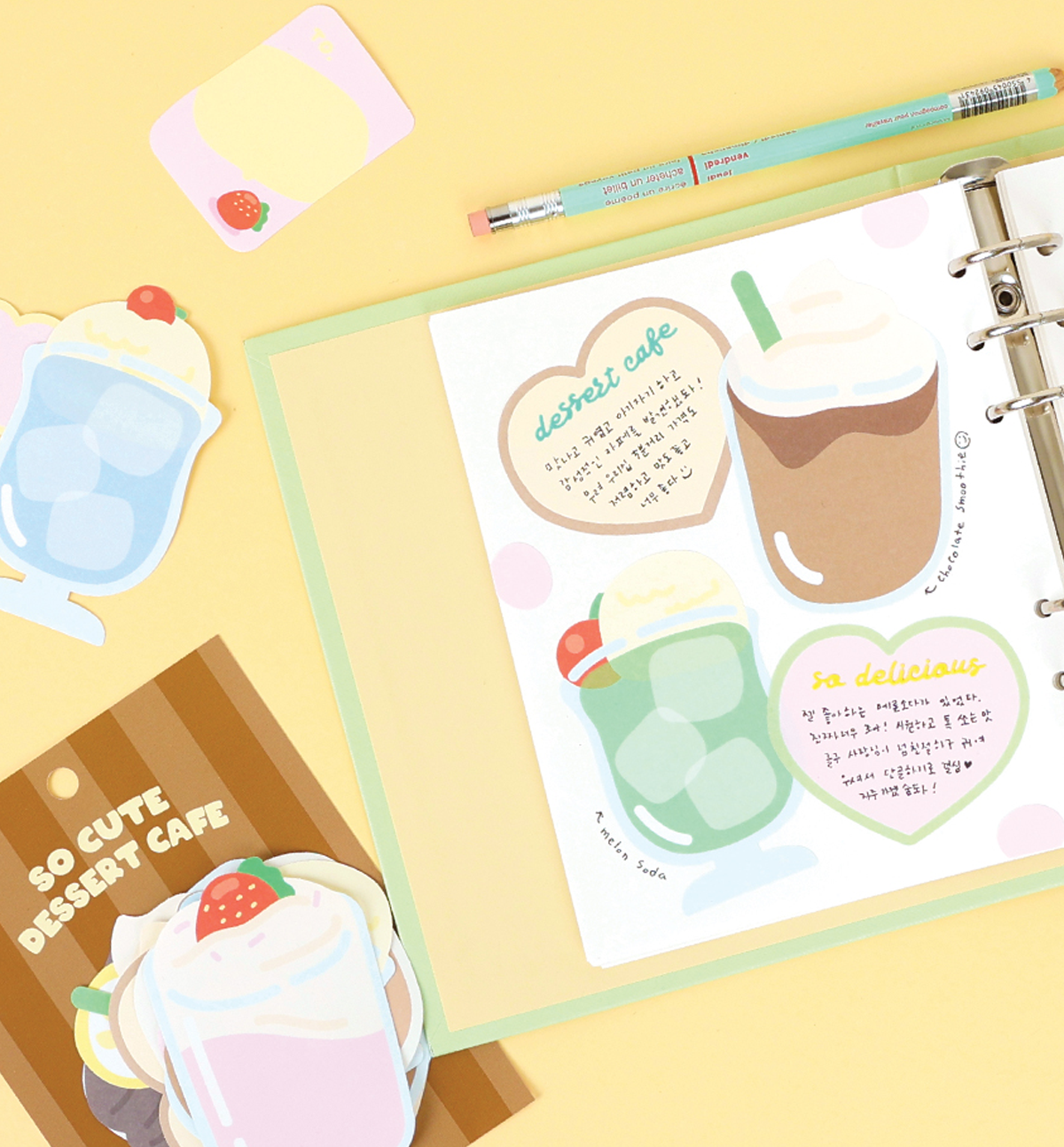 So Cute Dessert Cafe Sticker Pack