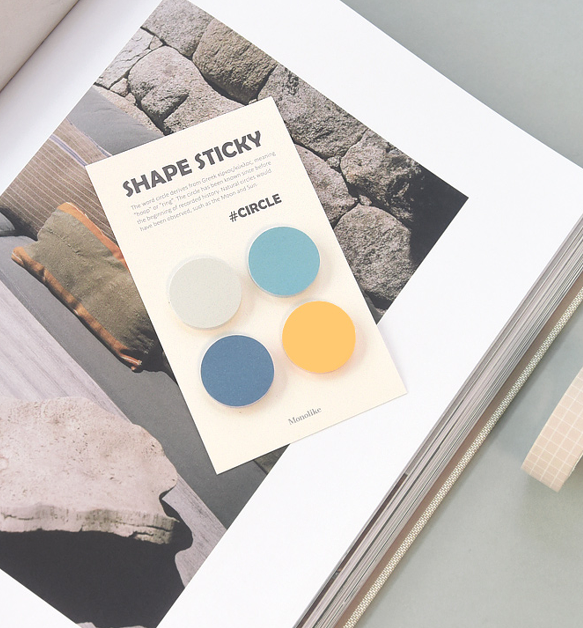 Shape Infographic Sticky Note