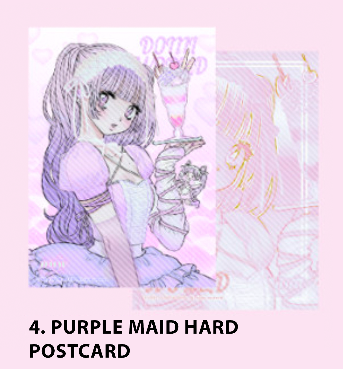 Domi World Maid Hard Postcards [6 Designs]