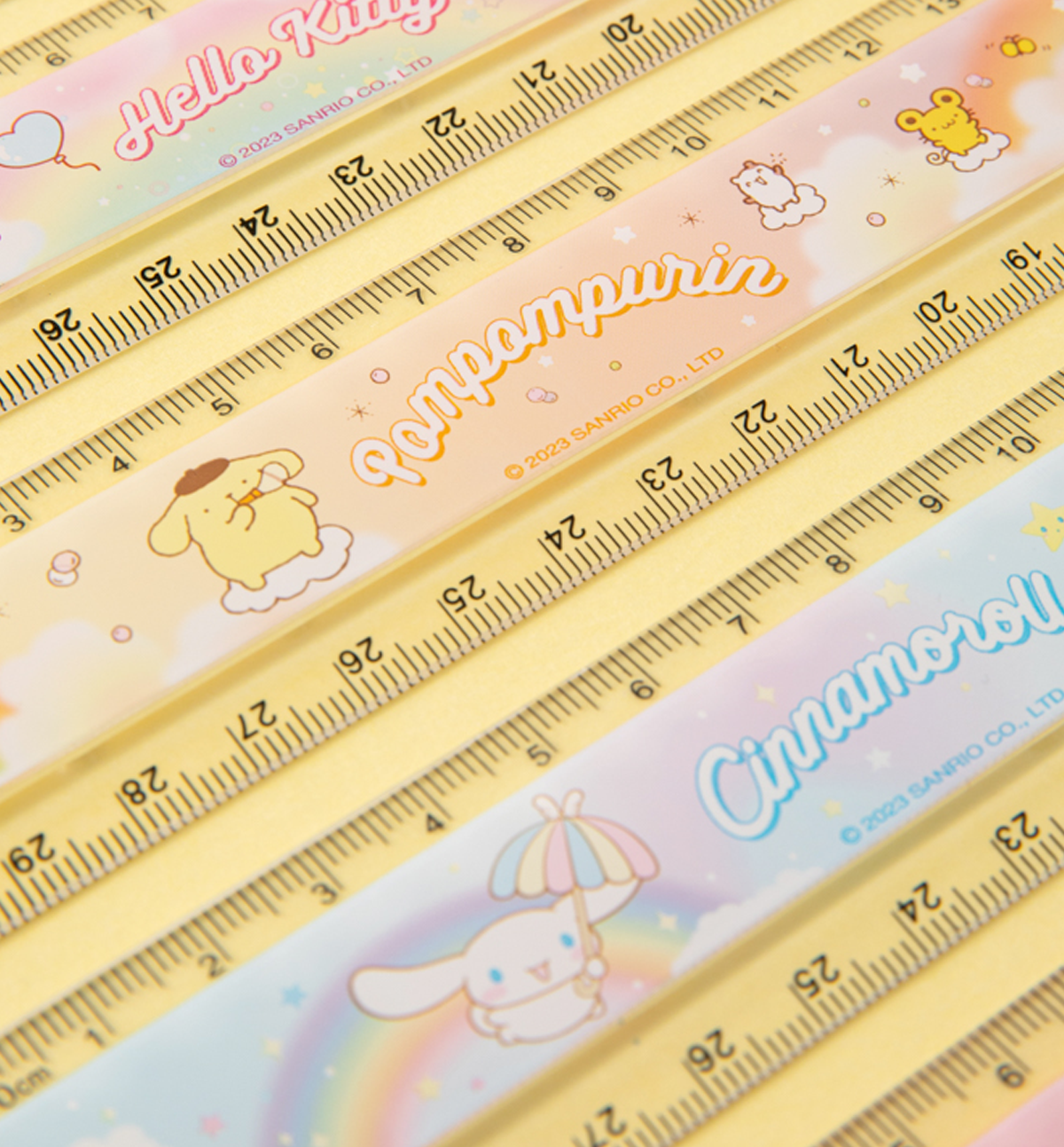 Sanrio Rainbow Folding Ruler [6 Designs]