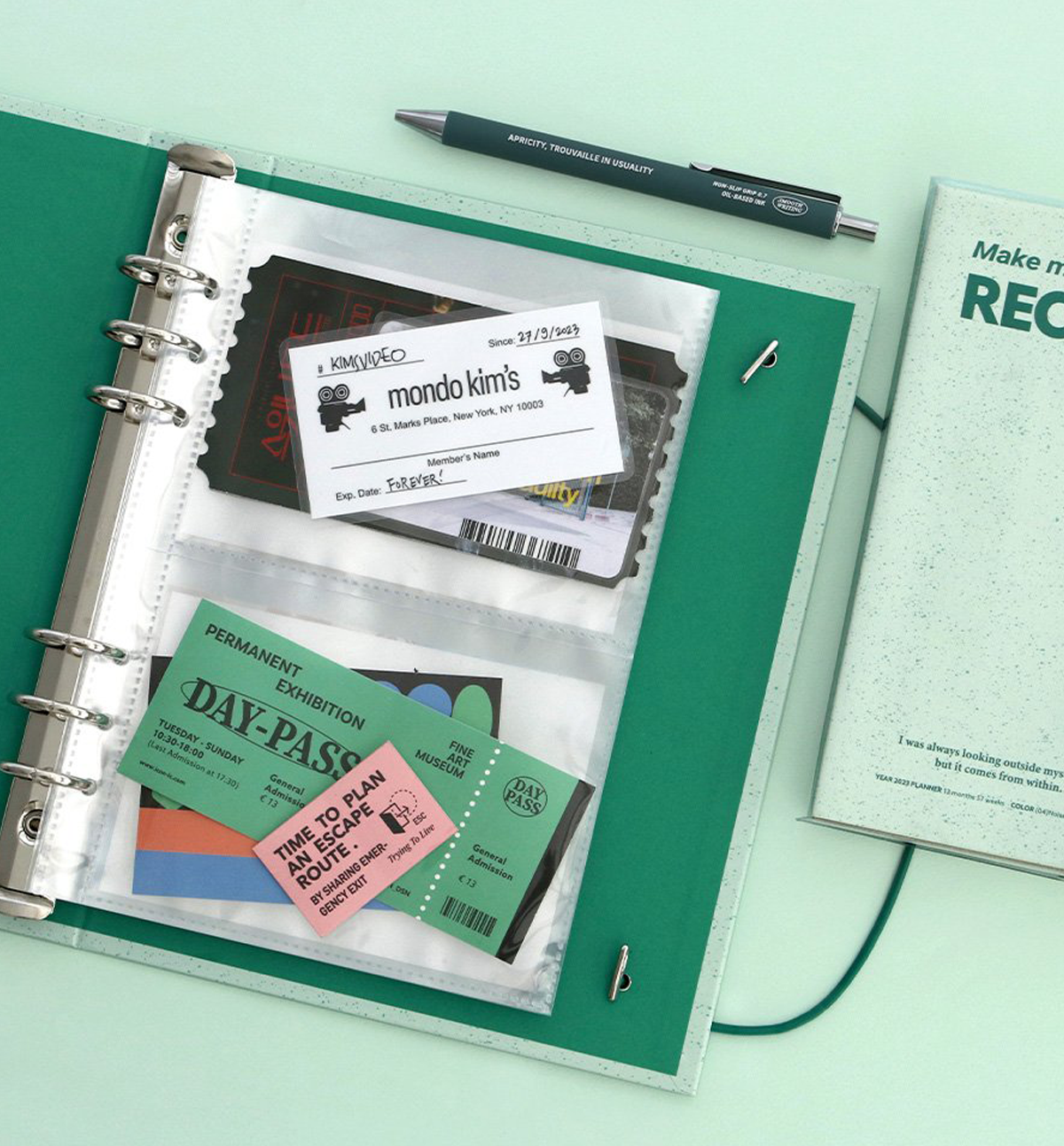 A5 Record On Binder Refill