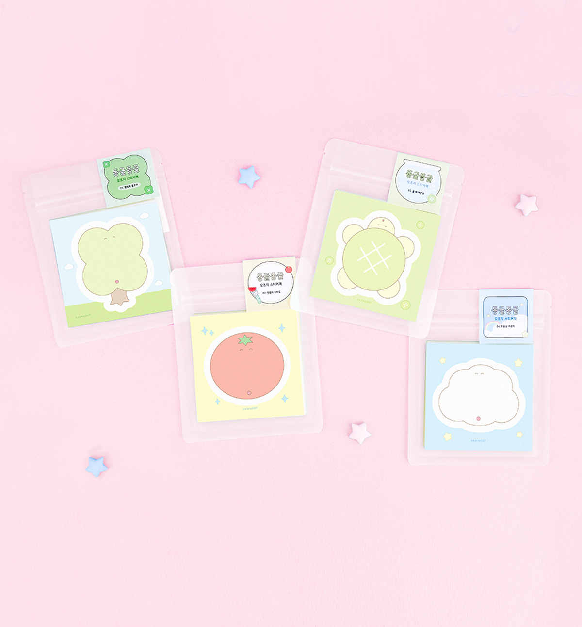 Round Deco Paper Sticker Pack