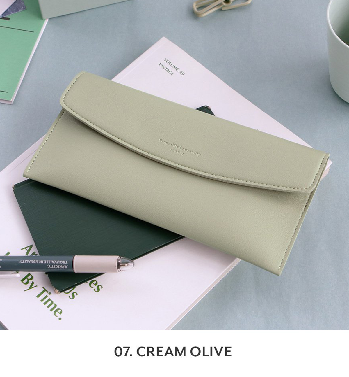Journey Flat Pen Case [8 Colors]