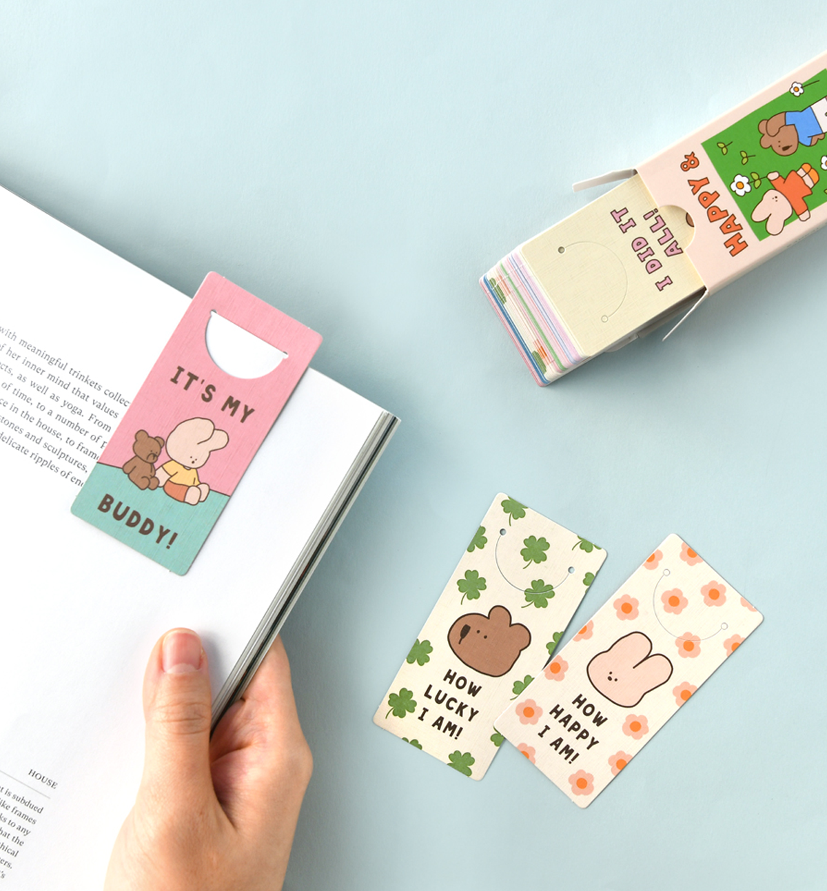 Happy & Lucky Littles Bandal Bookmark Series. 1 [60 Bookmarks]