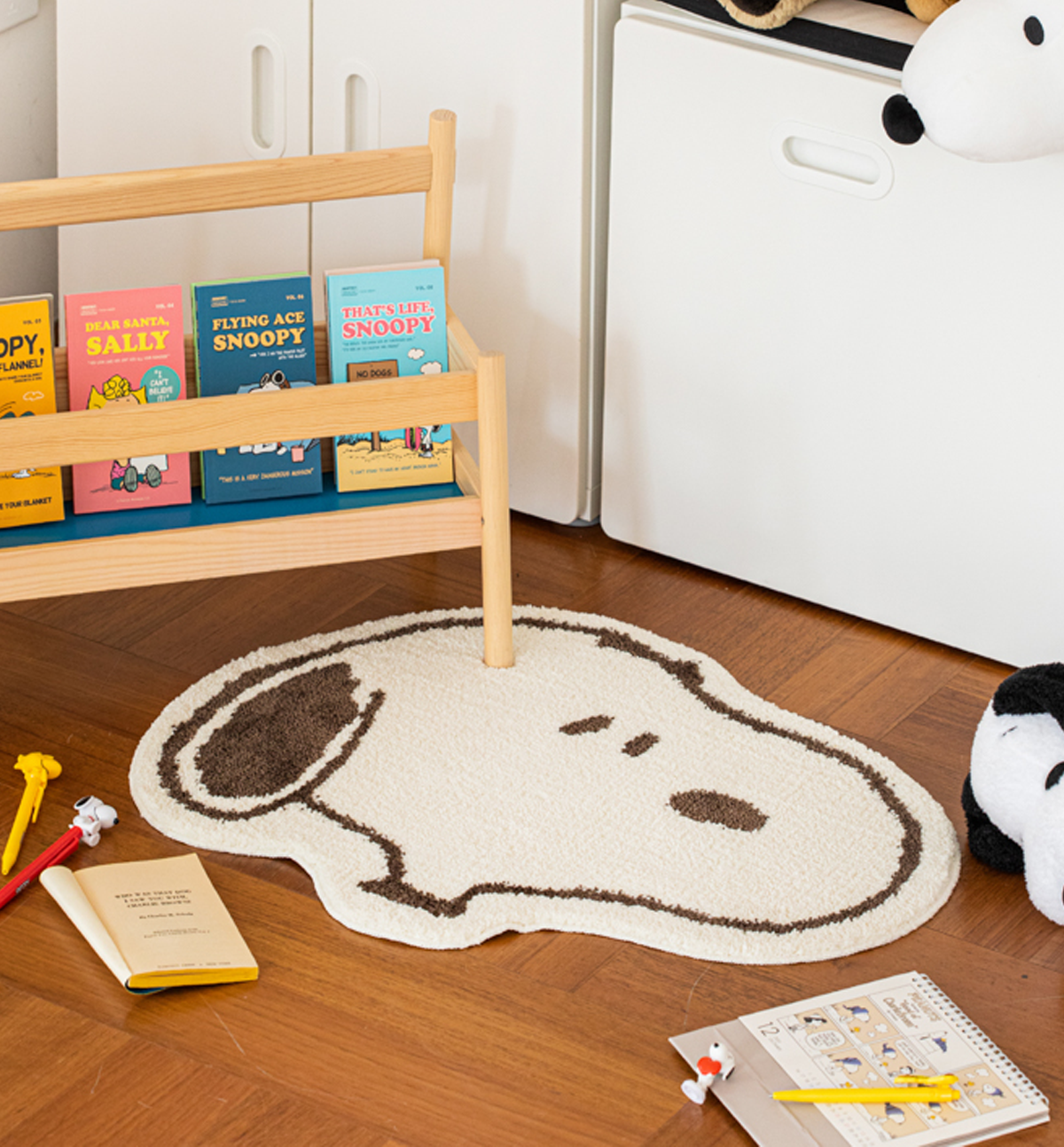 Snoopy Face Rug