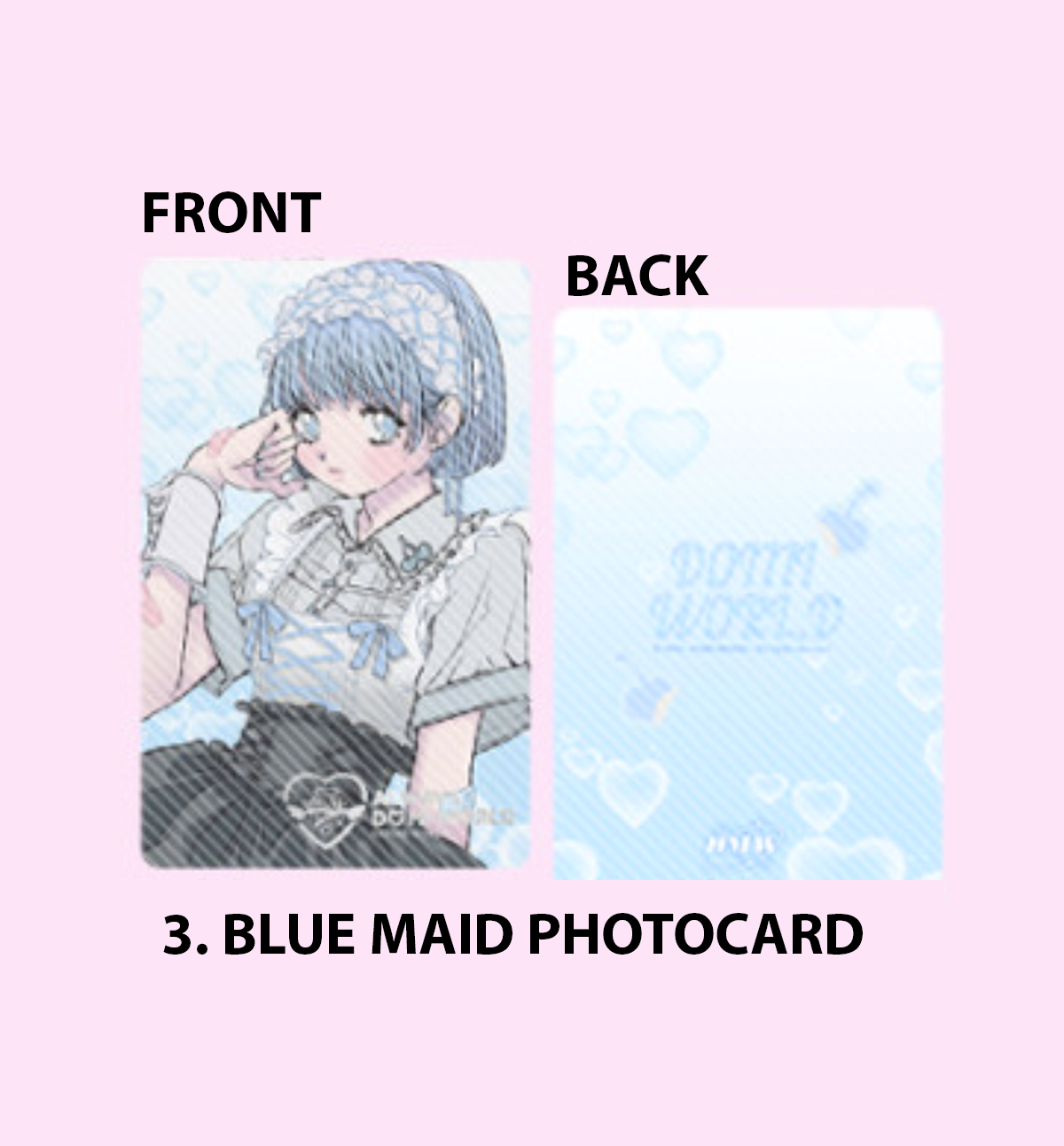 Domi World Maid Photocard [Silver Stamping]