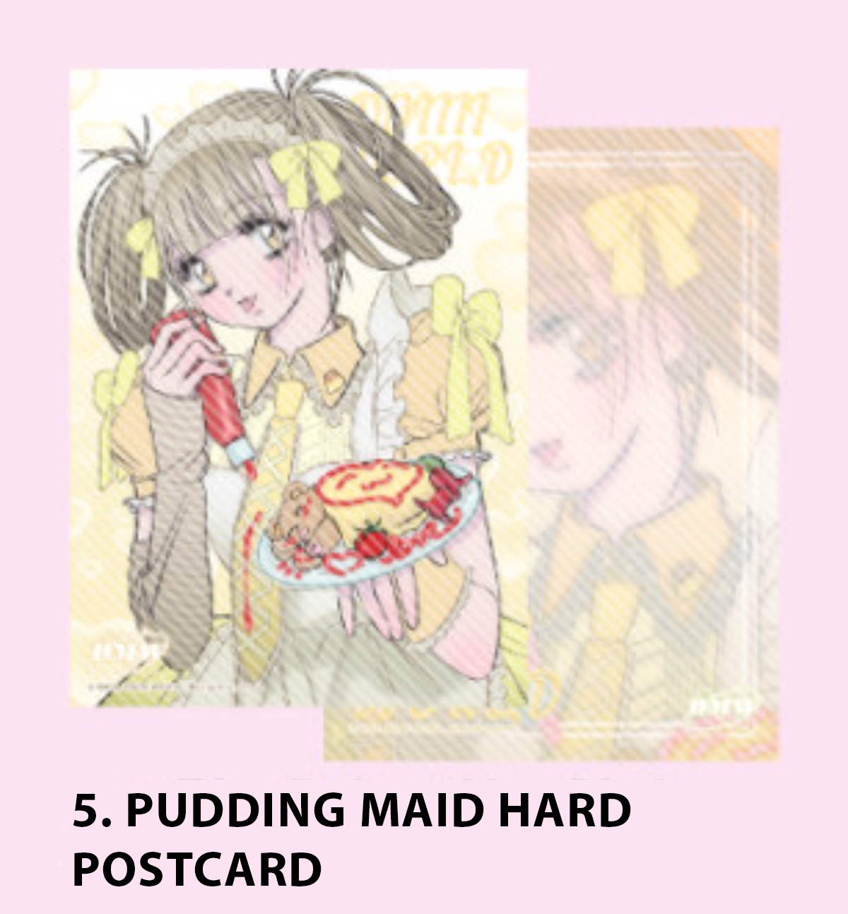 Domi World Maid Hard Postcards [6 Designs]