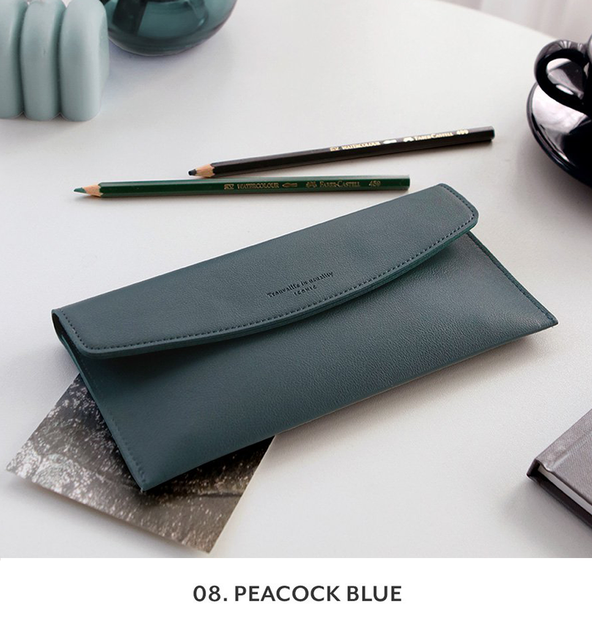 Journey Flat Pen Case [8 Colors]