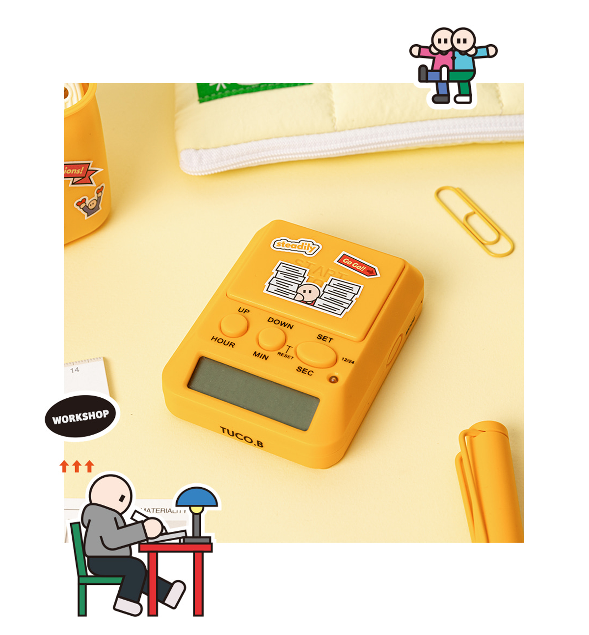 Simpler Daily Point Sticker Pack [6 Sheets]