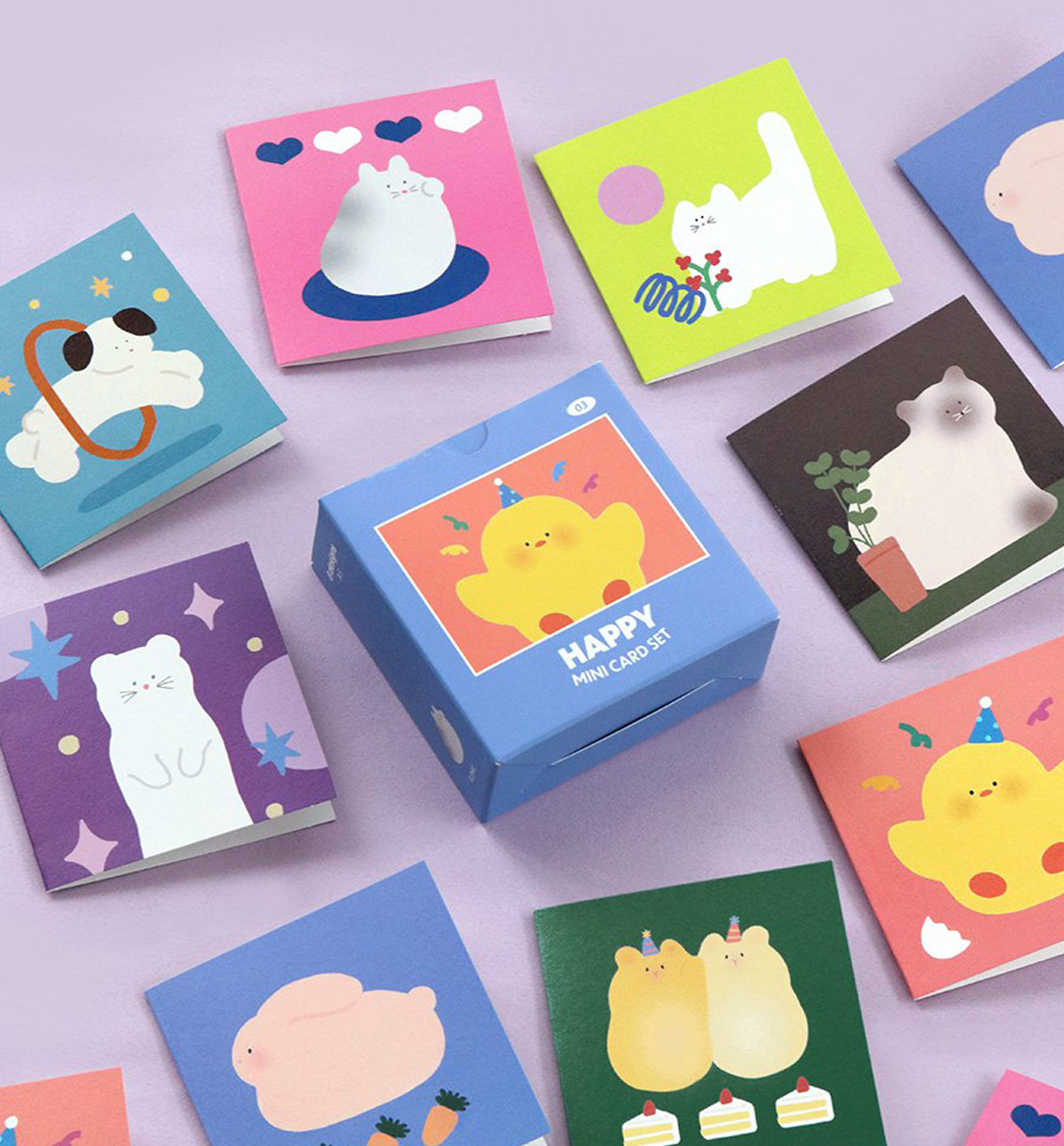 Happy Mini Card Set