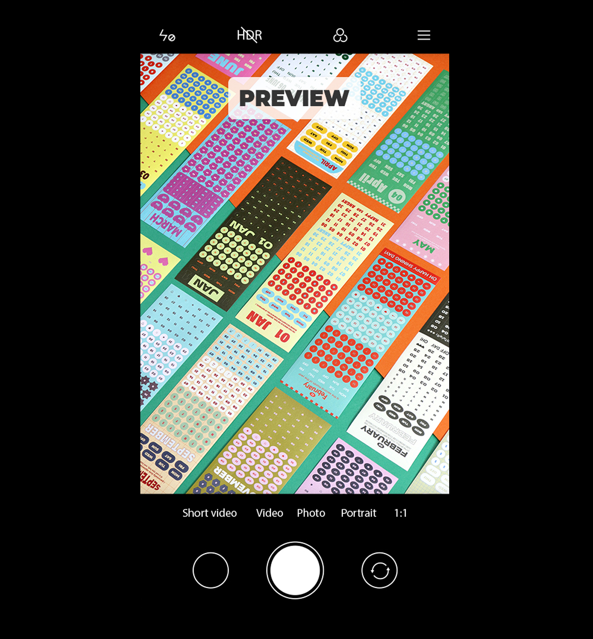 Month Week Day Sticker Pack [24 Sheets]