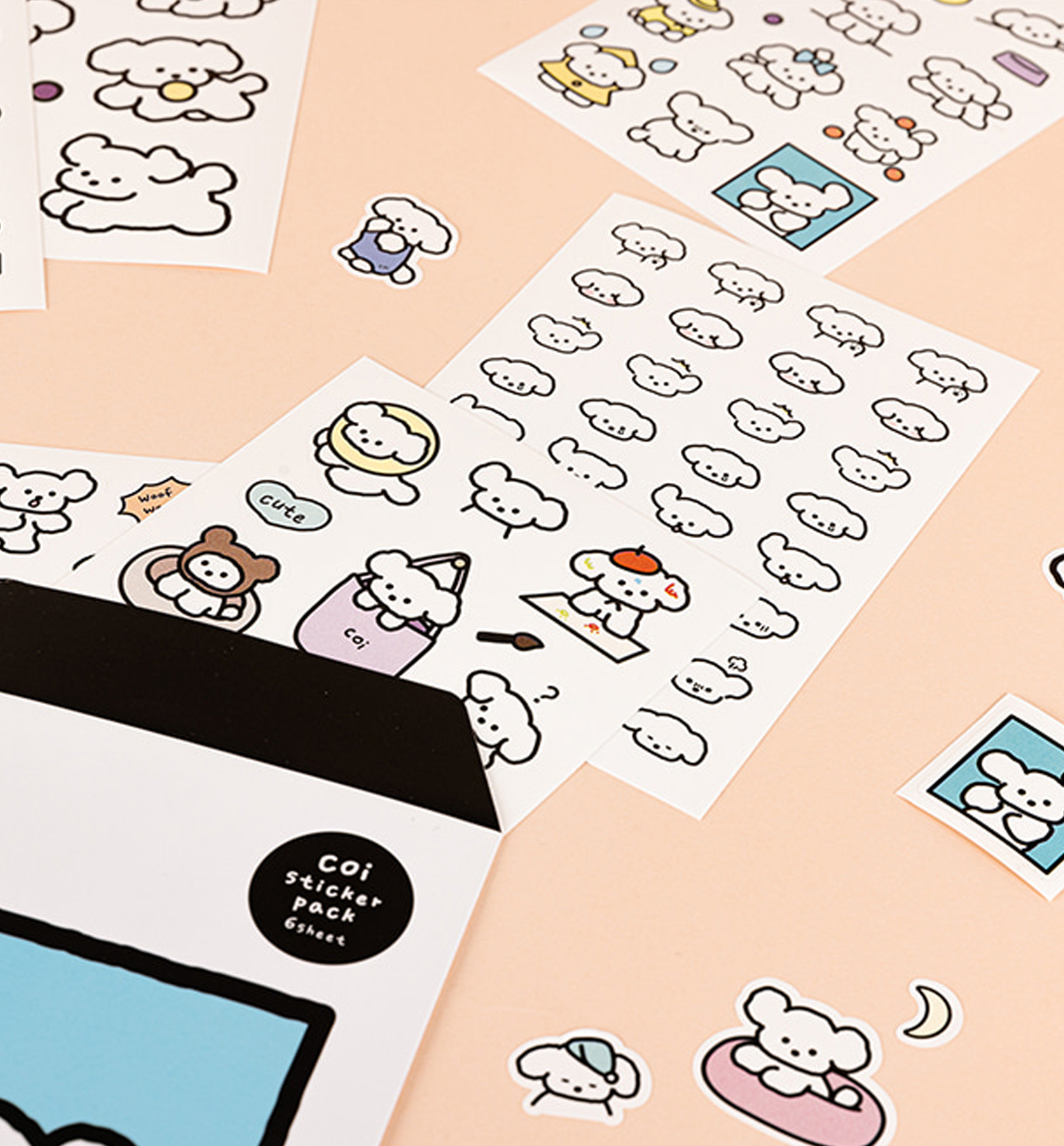 Coi Sticker Pack [6 Sheets]