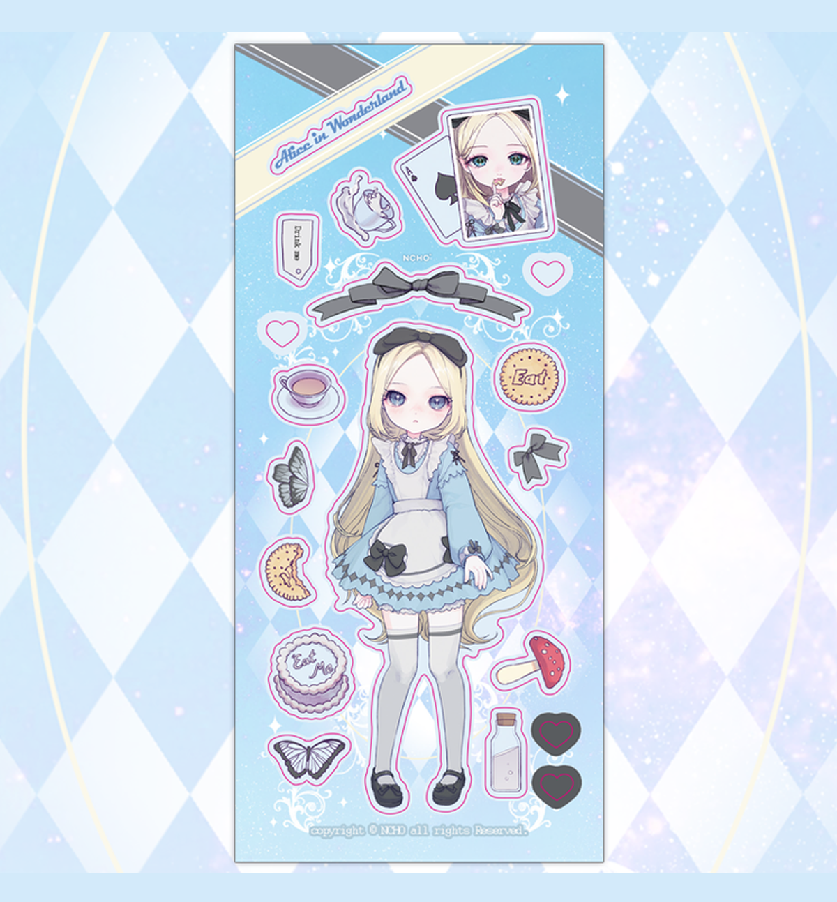 Alice in Wonderland Sticker [Alice]