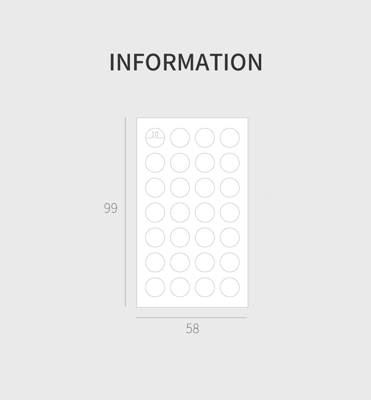 Vintage Mini Circle Sticker Set