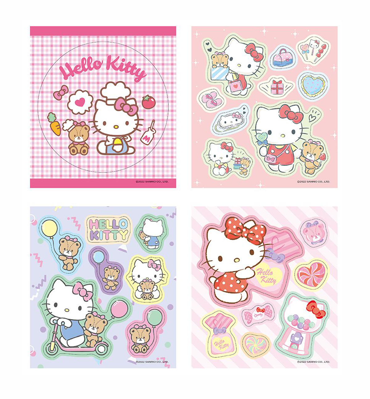 Hello Kitty Sticker Book [24 Sheets]