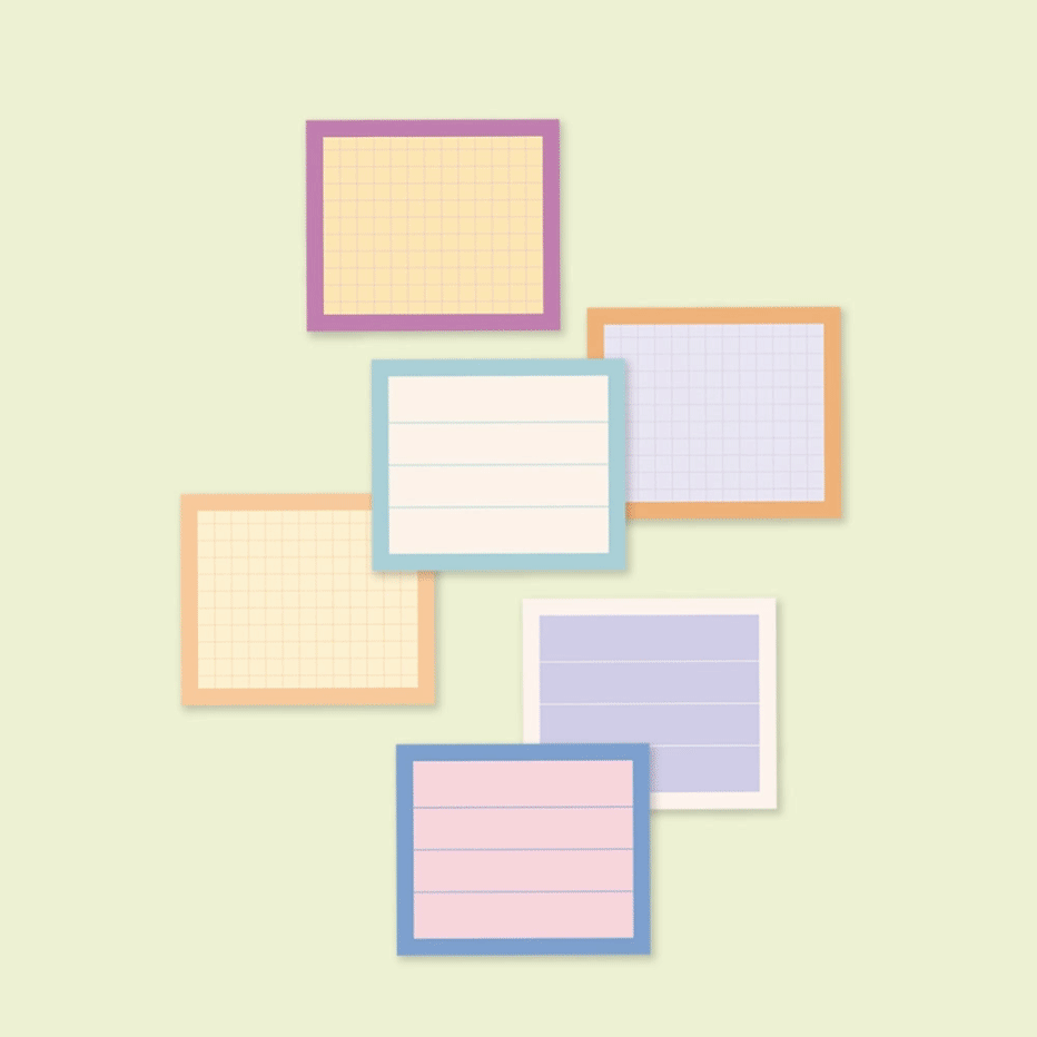 Line & Grid Sticker Pack [30 Stickers]