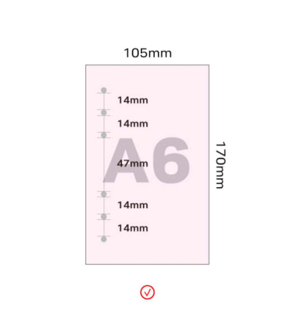 A6 Cloud9 Paper Refill