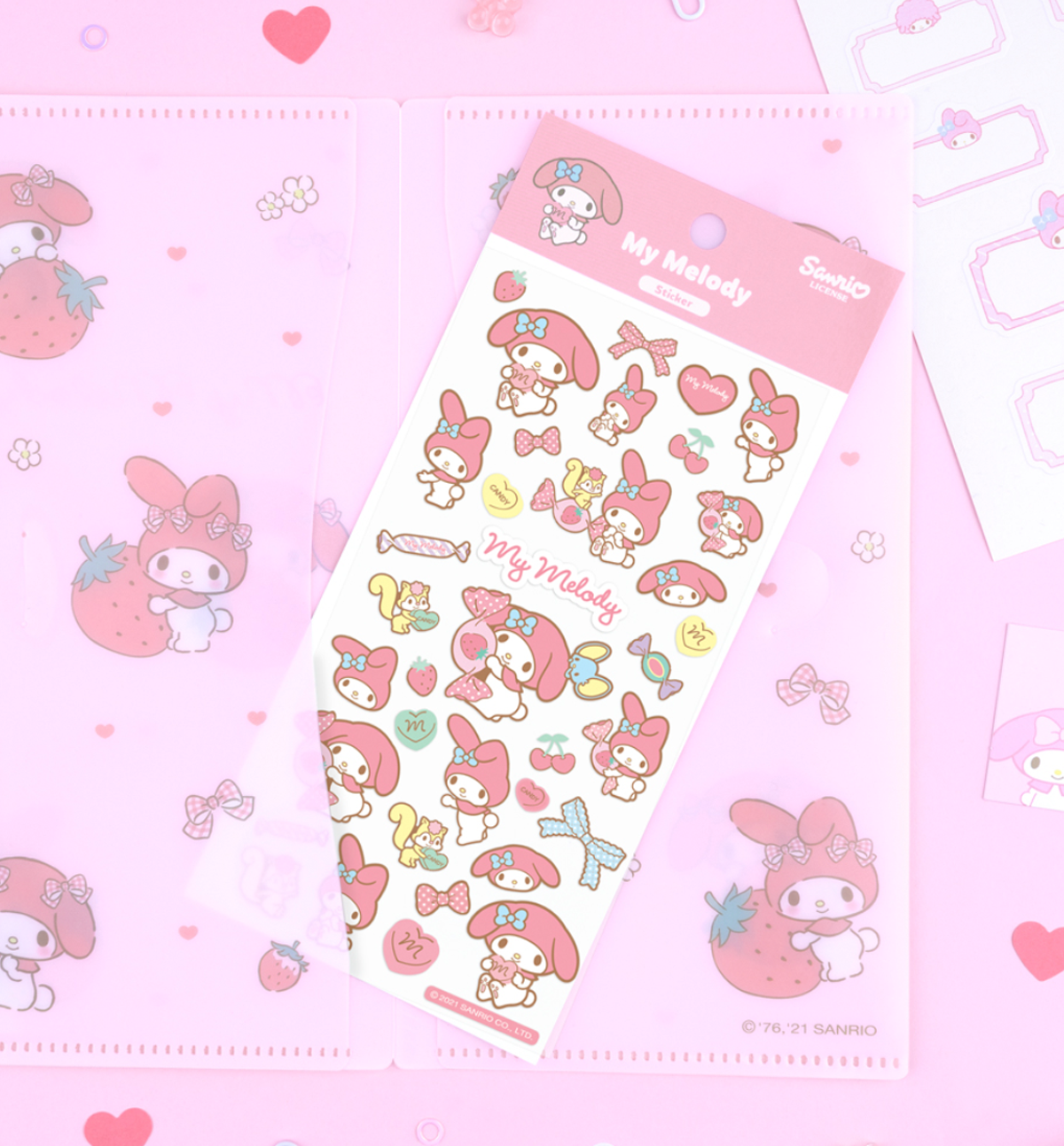 My Melody Deco Sticker