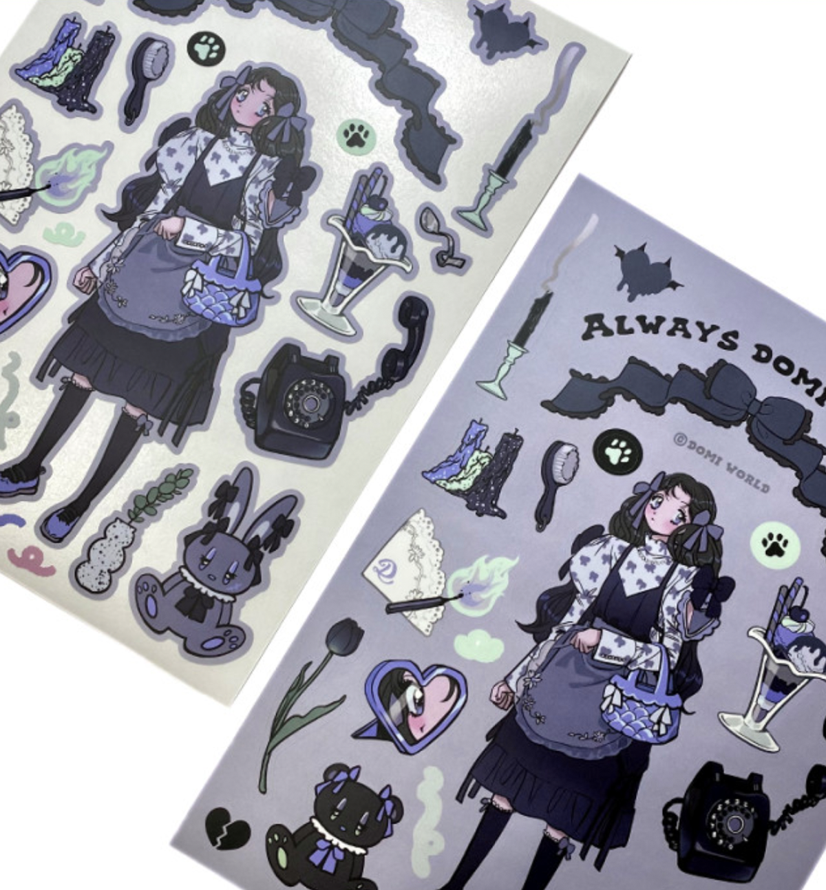 Black Ribbon Sticker