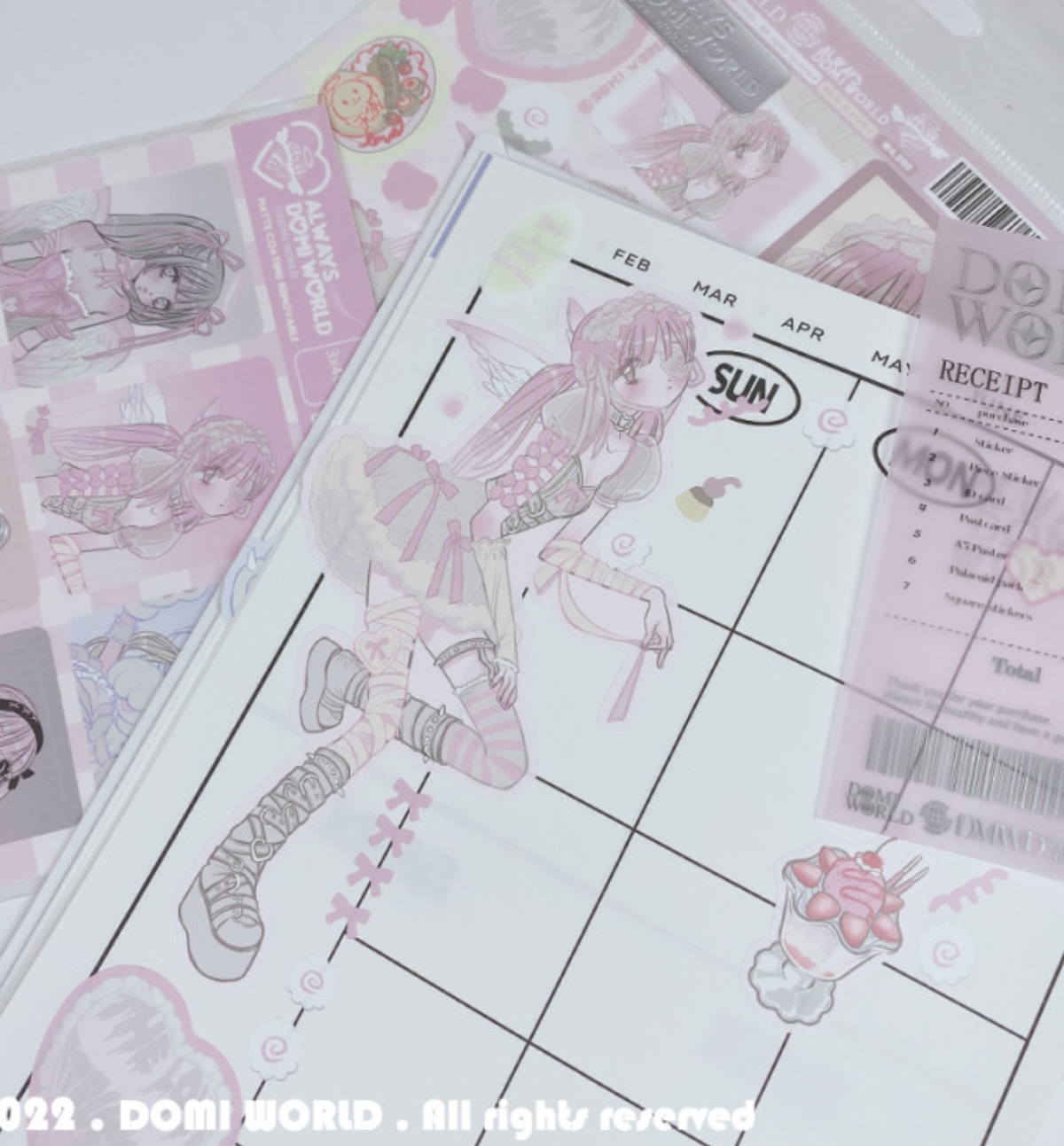 Angel Sticker [Pink Angel]