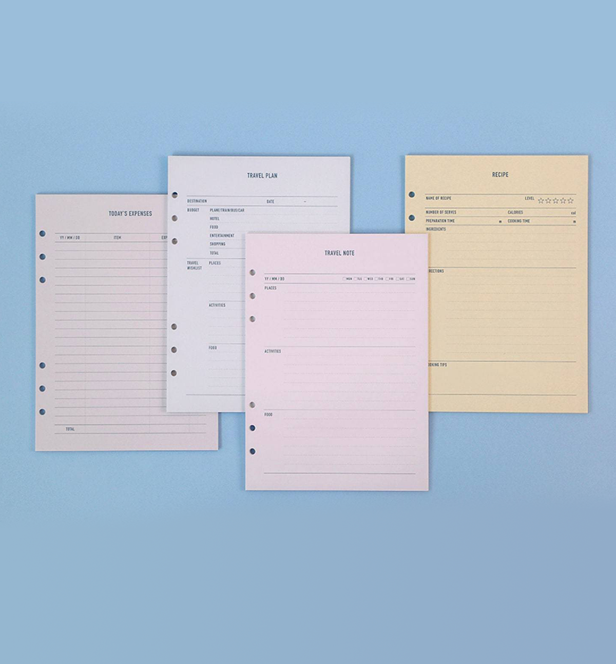 A5 Make A Memo Paper Refill