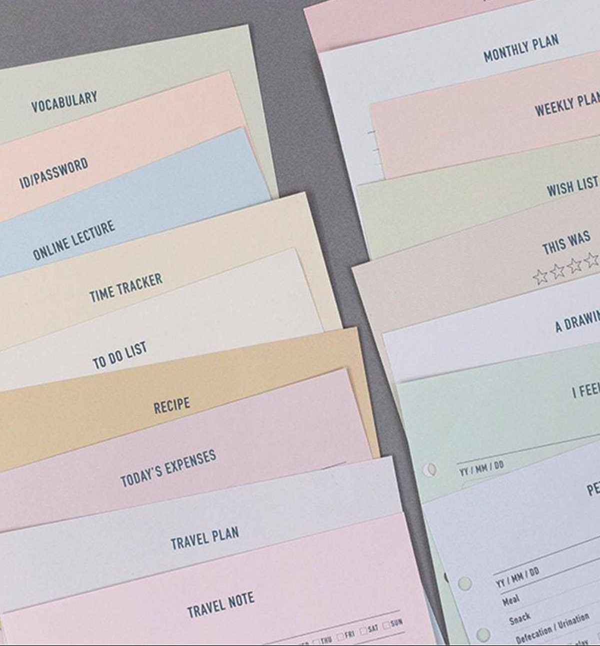 A5 Make A Memo Paper Refill