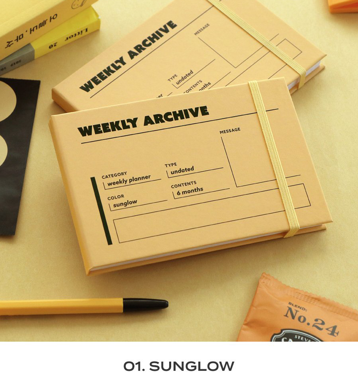 Weekly Archive Planner [6 Months]