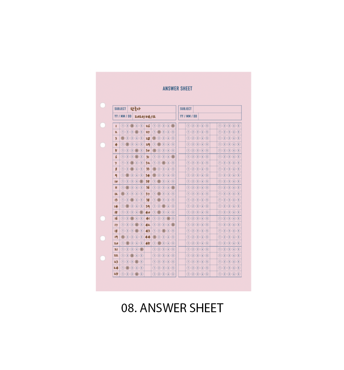 A5 Make A Memo Paper Refill