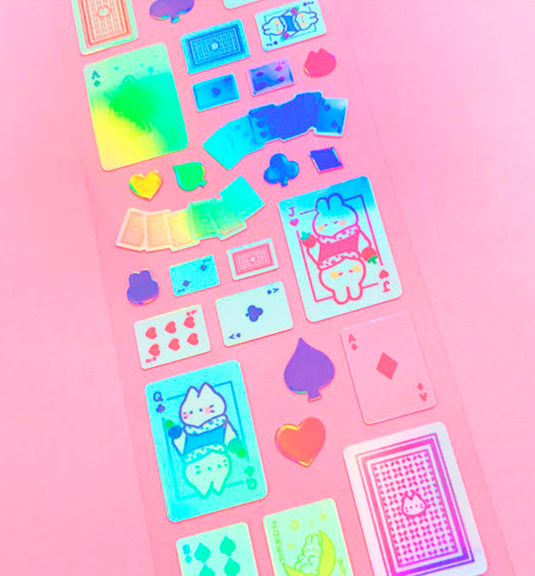 Shiny Trump Card Seal Stickers