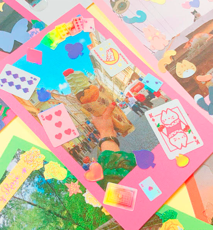 Shiny Trump Card Seal Stickers